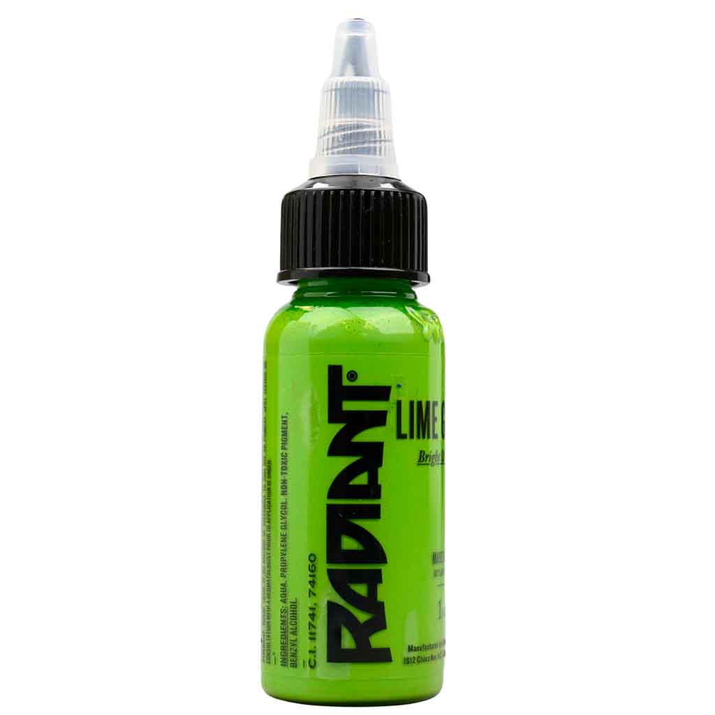 Lime Green Radiant Ink, 1 oz – Element Tattoo Supply