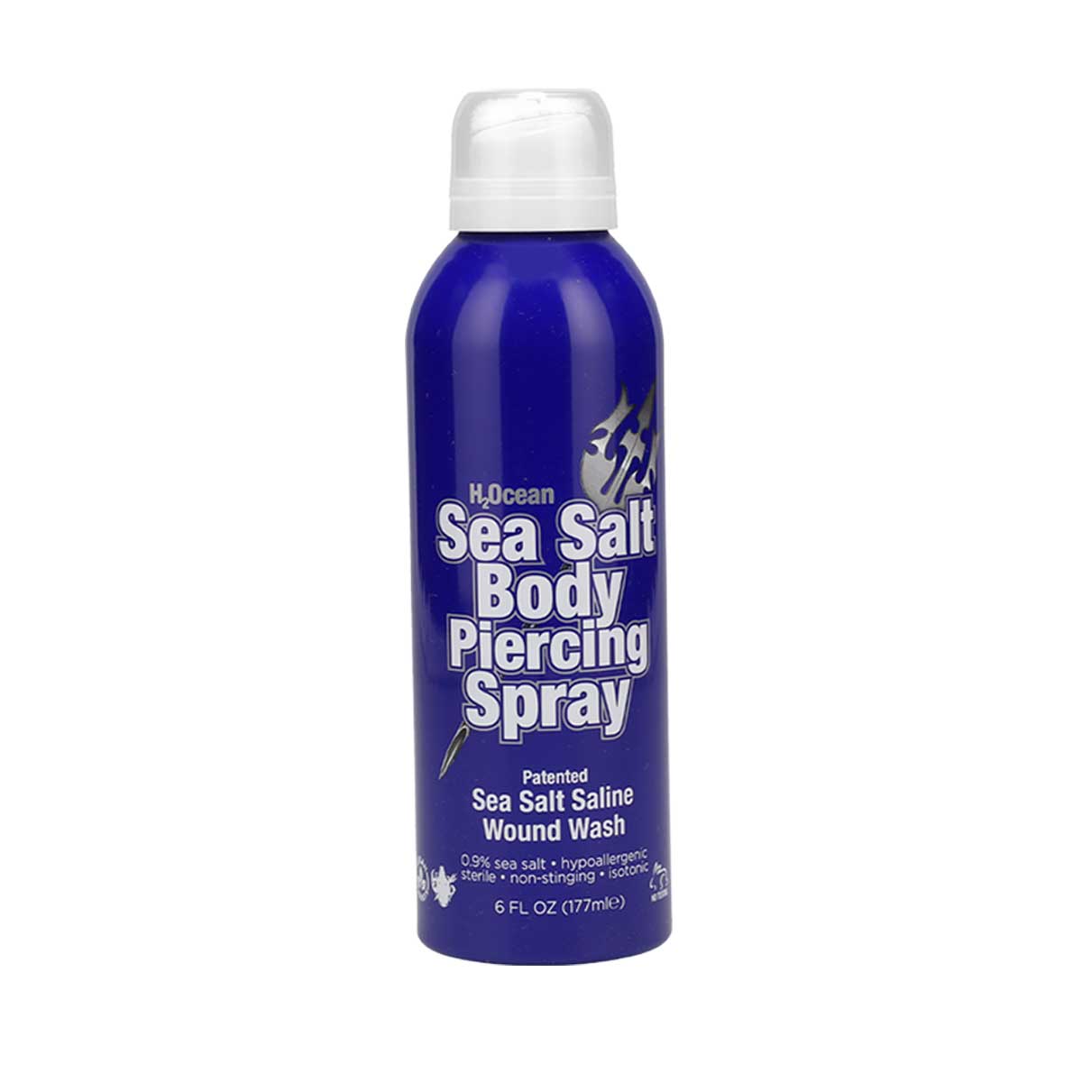 H2Ocean Sea Salt Body Piercing Spray 6 fl oz. – Element Tattoo Supply