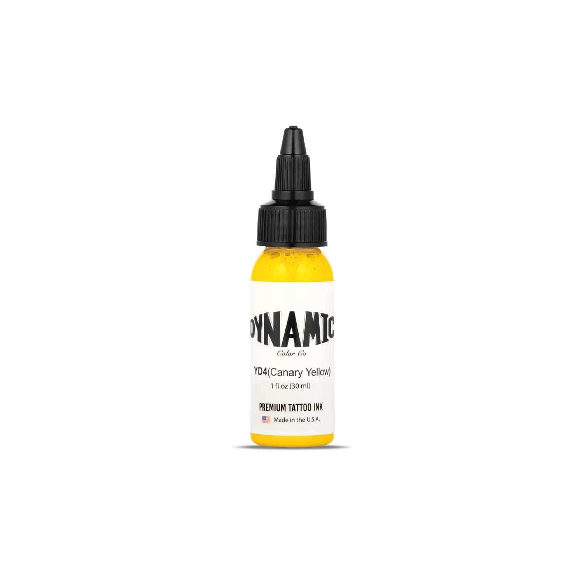 Canary Yellow, 1 oz. Dynamic Ink – Element Tattoo Supply