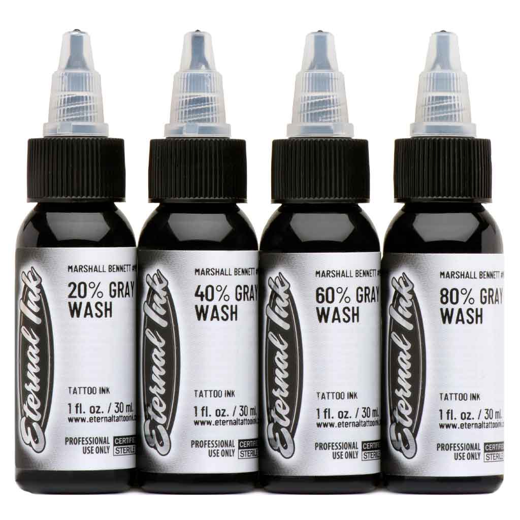 Eternal Ink Marshall Bennett Gray Wash Set, 2 oz - Eternal Ink ...