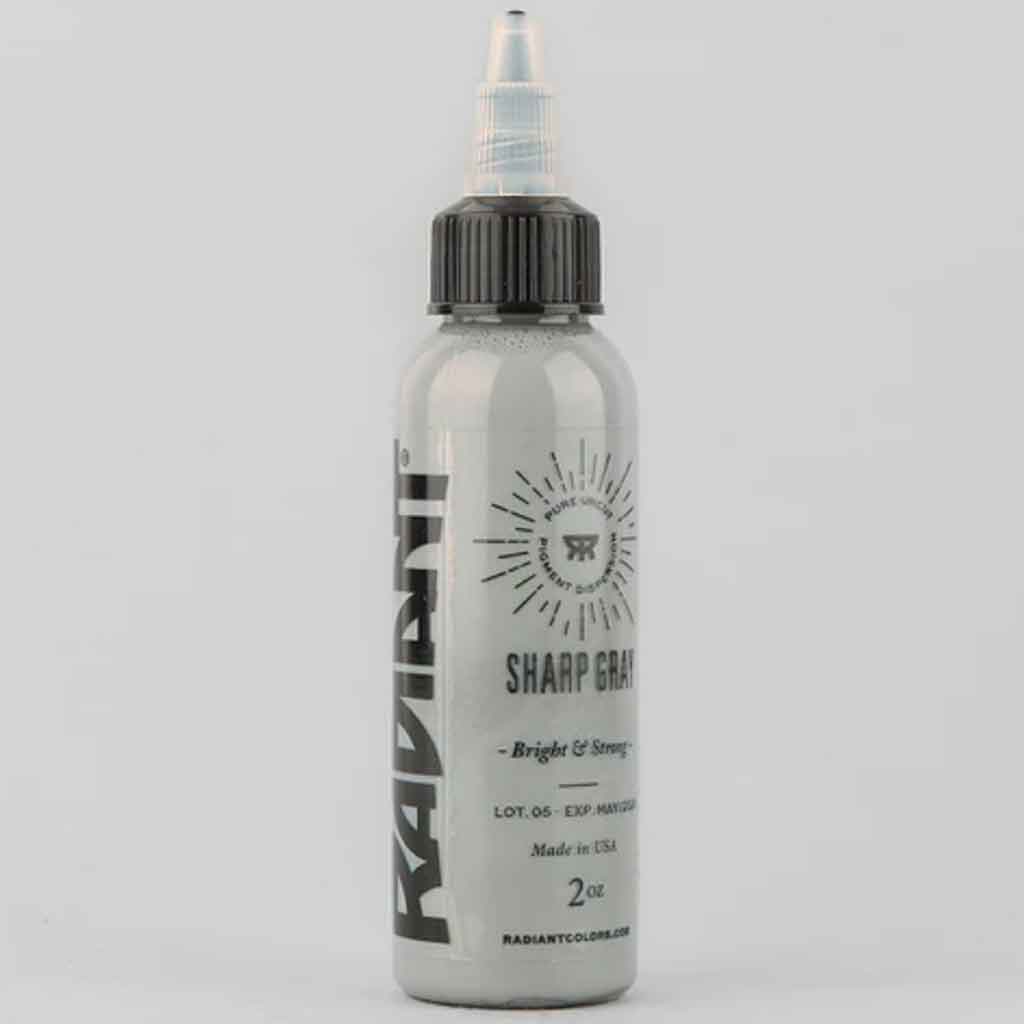 Sharp Gray, Radiant Tattoo Ink, 1 oz