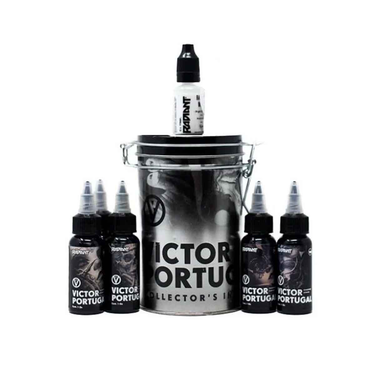 Victor Portugal Original Ink Set - Radiant Ink 1oz – Element Tattoo Supply