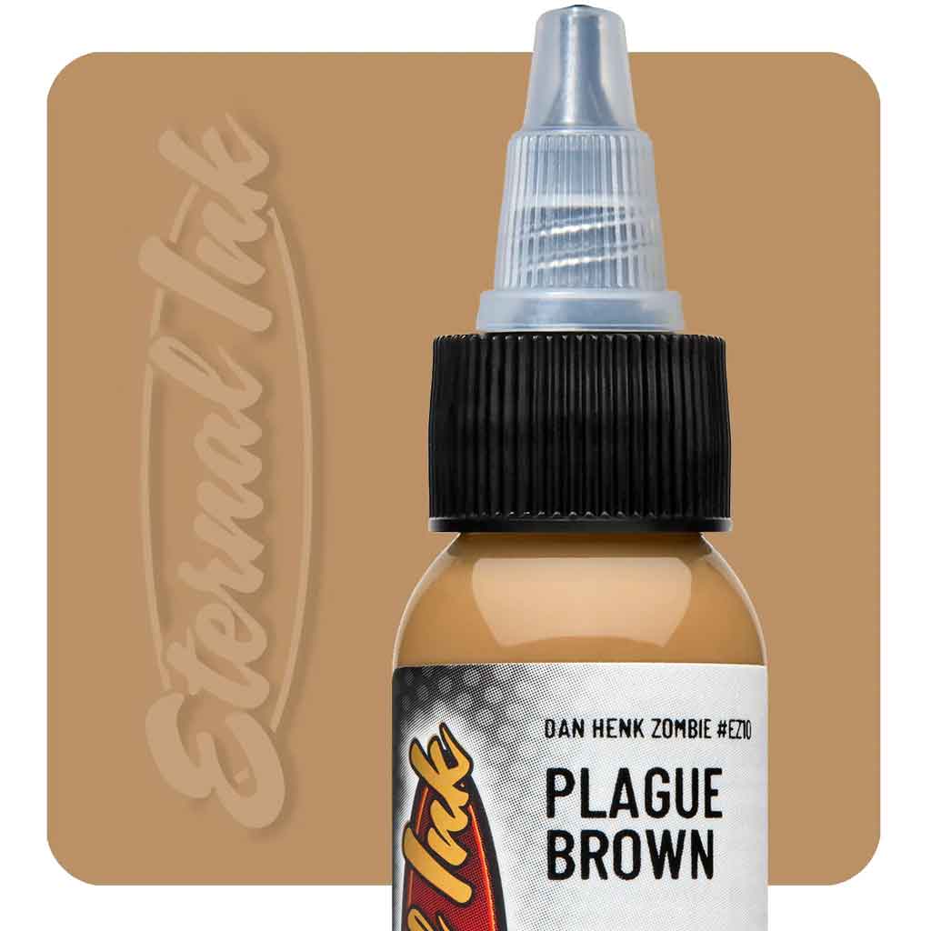 Plague Brown, Eternal Ink 1oz – Element Tattoo Supply