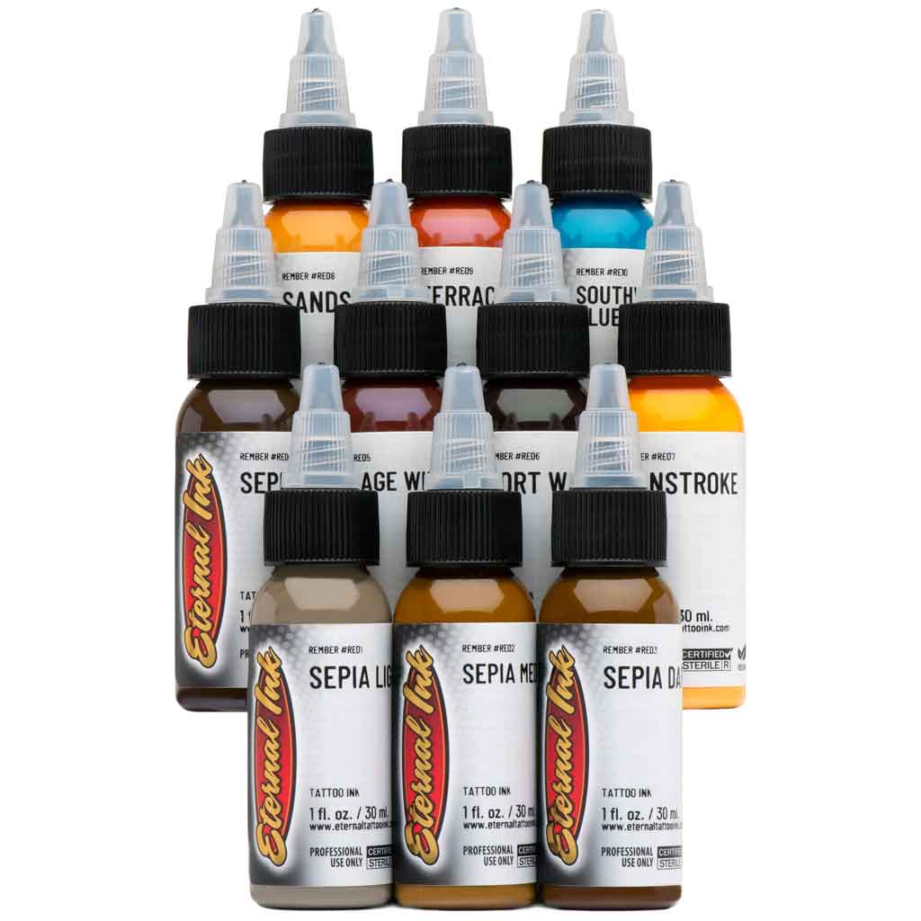 Eternal Ink Rember Signature Series Set, 1oz – Element Tattoo Supply
